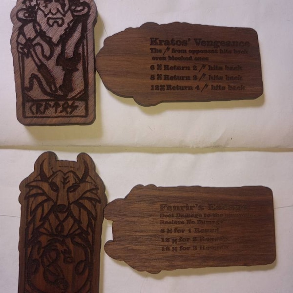 Laser Engraved Norse Themed Dice-box for Orlog Dice Game (BOX ONLY) - Etsy