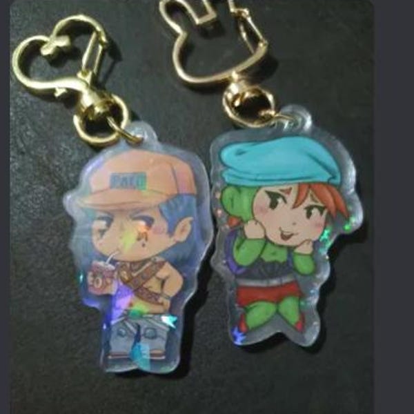 My Bizarre Subordinates OTP Duo Magnetic Keychains - Etsy