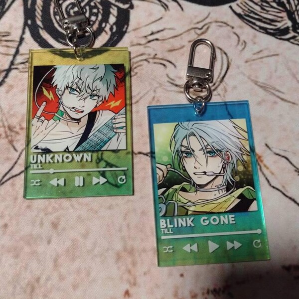 BLINK GONE Alien Stage Keychain Charms - Luka Till // Alnst Fan Art ...