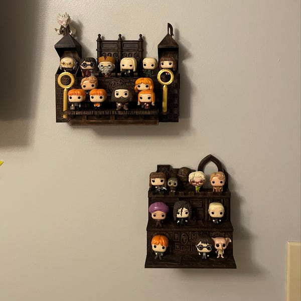 Funko Pop Box Locking Wall Shelf Box Display Funko Pop Stage Funko Pop ...