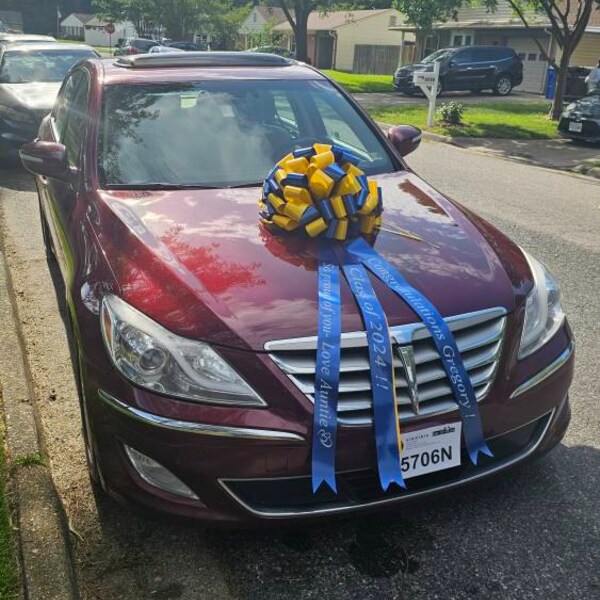 Car Bow Gift Kit Birthday Anniversary Graduation Bow Free Print Fast ...