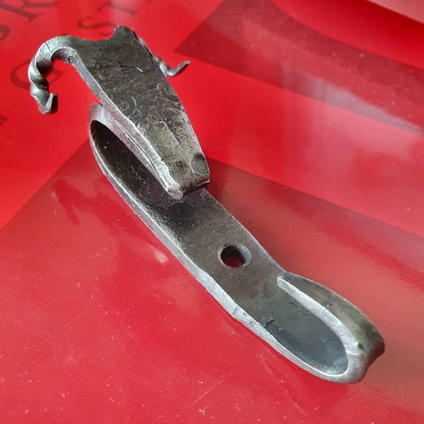 Fibula Garment Pin - Viking Clasp Fibula - Medieval LARP- Hand Forged ...