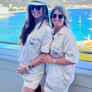 Personalised Birthday Pyjamas Ladies Pyjamas Short Pyjamas - Etsy UK