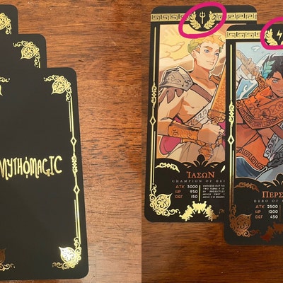 Percy Jackson Mythomagic Cards and Charms limited - Etsy