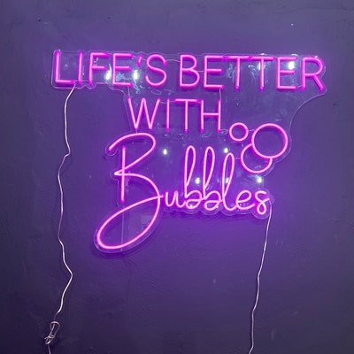 Custom 3D LED Backlit Sign,custom Beauty Bar Sign,personalized Wall ...