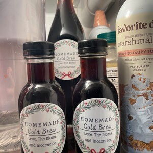 Personalized Homemade Kahlua Labels Homemade Irish Cream - Etsy