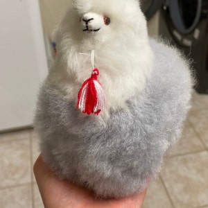 Peruvian Stuffed Llama Teddy, Perfect Gift, Handmade 100% Alpaca Fur ...