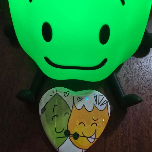 Matching Pins Bfdi Tpot Bfb [MATURE AUDIENCE] Holographic Pins 2.25 ...
