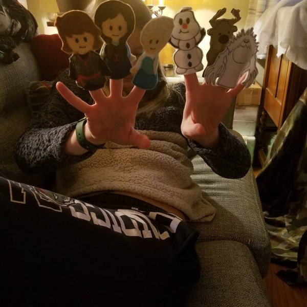 Set of 6 Finger Puppets - Inspired by Pony TV Show - Etsy