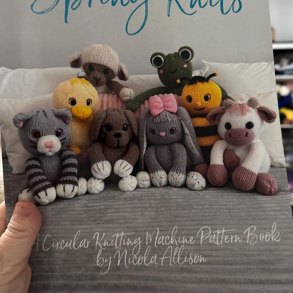 Circular Knitting Machine Pattern Book SIGNED Author Copy - Etsy
