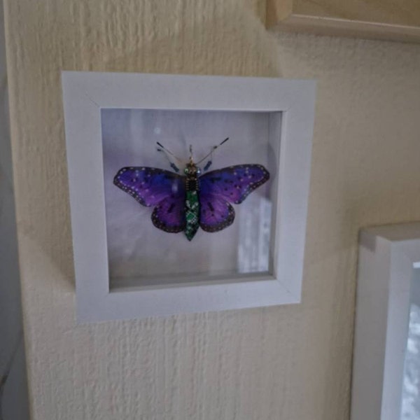 The Large Turquoise Buckeye Butterfly, Circuit Board Insect - Etsy