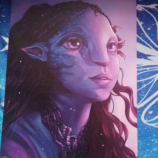 Print of Tsireya (AVATAR) /A4 Fan Art - Etsy