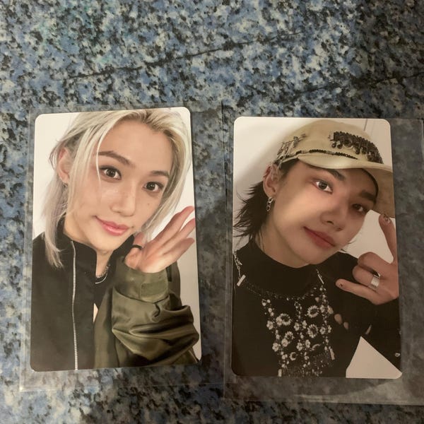 Stray Kids SKZ HOP Photocards Set Accordion 2 Versions - Etsy