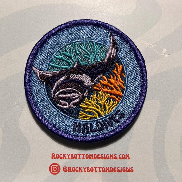 Night Diver Patch for Scuba Adventurers Travel Patches for Scuba Divers ...