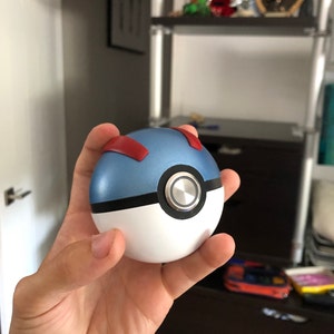 Realistic Pokeball With Light-up Button, Cosplay, Display Item, Geek ...