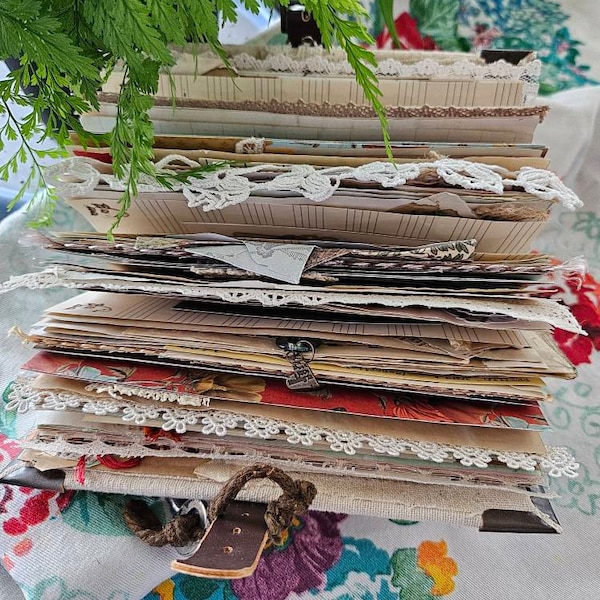 Handmade Recipe Junk Journal - Etsy