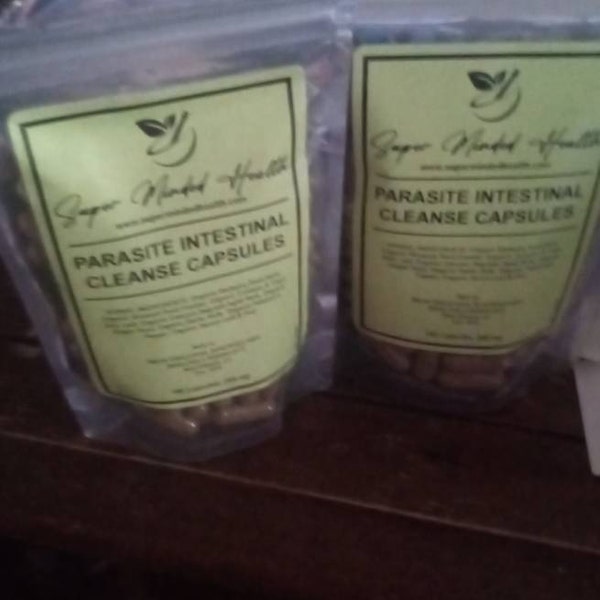 100-parasite Intestinal Cleanse(colon Cleanse Super Flush) All Organic ...