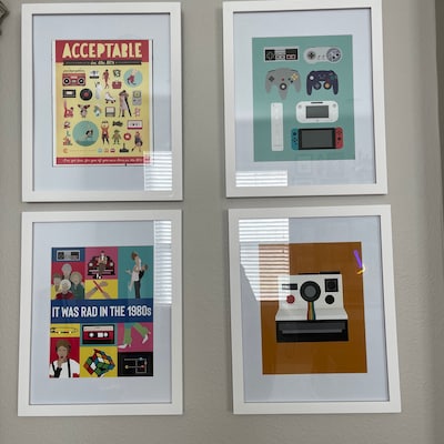 Video Game Decor PRINTABLE Video Game Poster Set of 6 Prints Game Room ...