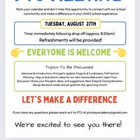 PTA Sponsorship Letter Printable PTO Membership Template Editable Pta ...