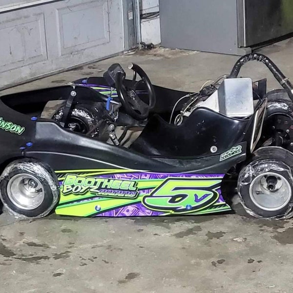 Go Kart Racing Wraps, Graphics, Decals, Stickers, Numbers, Logos ...