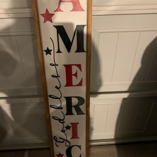 Memorial Day Porch Sign | Memorial Day Sign | Double Sided Sign | 4th ...