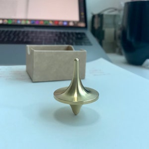 Cast Iron Spinning Top / Fidget / Inception Totem - Etsy