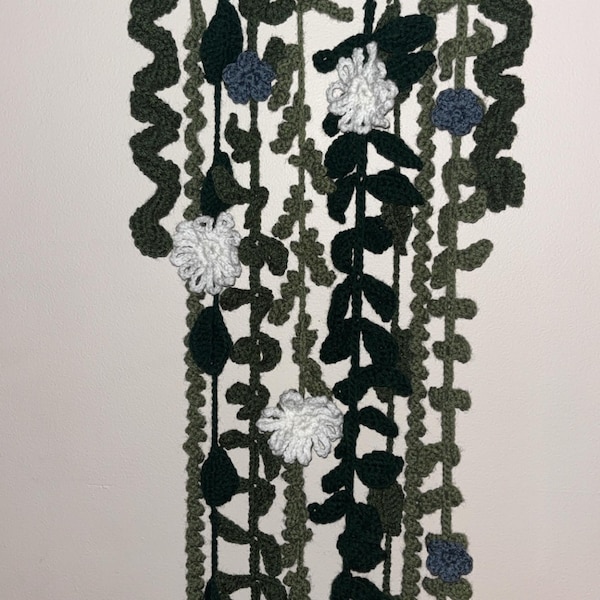 PATTERN Crochet Hanging Garden Wall Art - Etsy