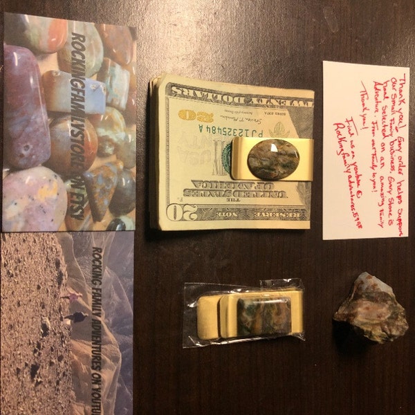 Choose Your Stone Name Tag/badge Holder With Extension and Gator Grip ...