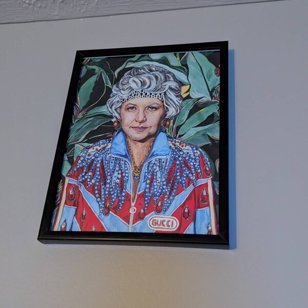 Dorothy - Dorothy Zbornak - Acrylic Painting - Bea Arthur - Art Print ...