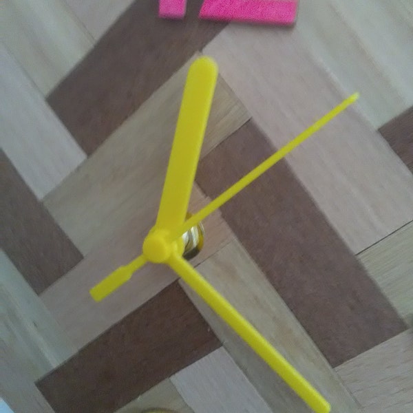 Quartz Ticking Clock Movement With Coloured Hands, Craft, Diy Projects ...