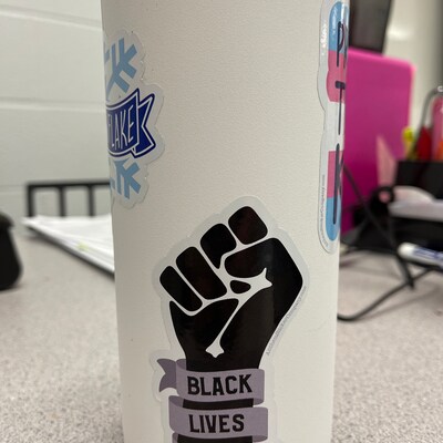 Black Lives Matter Fist Vinyl Sticker - Etsy