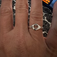 Claddagh Ring, With Real Turquoise Set in a Rose Gold Bezel Crown ...