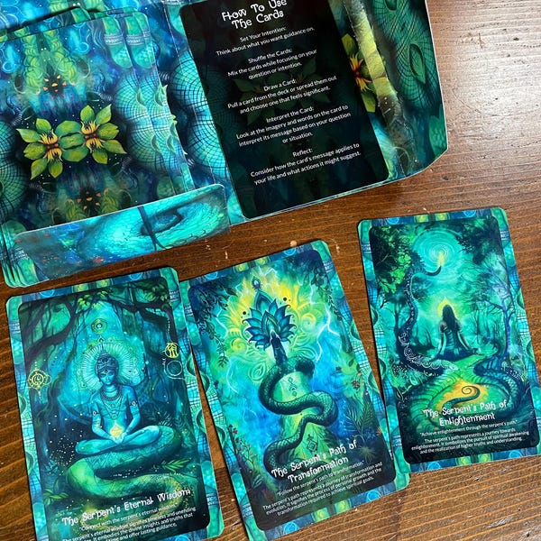 The River Goddess Tarot - 22 Major Arcana - A Unique Spiritual Journey ...