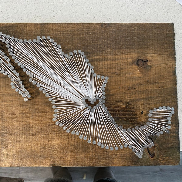 Mexico String Art, Mexico Decor, Mexico Nail Art, Rustic Decor, Mexican ...