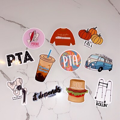 What the PEC Physical Therapist Sticker Human Anatomy - Etsy