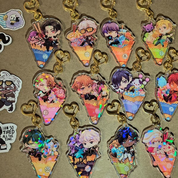 Obey Cafe Crepe Keychains~! - Etsy