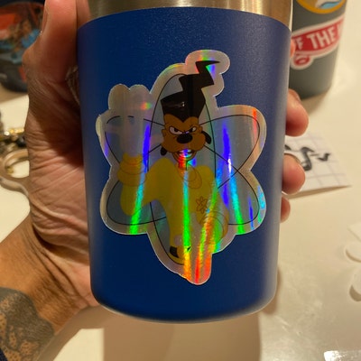 Holographic Powerline Sticker Goofy Movie Sticker Disney - Etsy