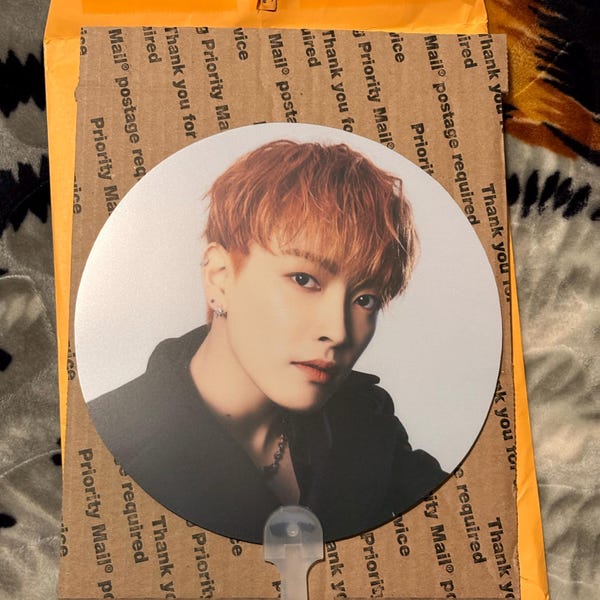 Ateez "golden HOUR : Part.1" Non-transparent Fan / Picket / Image ...