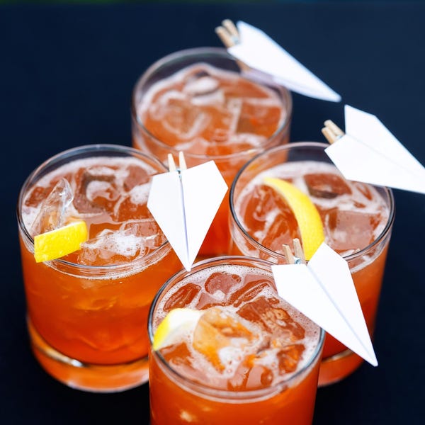 The Original Paper Plane™ - 2” Planes, Qty 100 - Cocktail Garnish ...