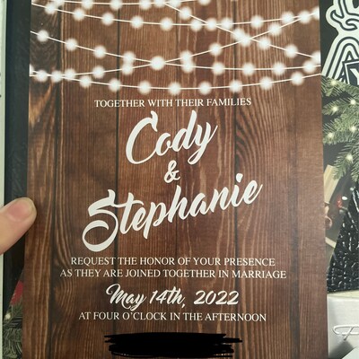 Autumn Wedding Invitation, Fall Wedding Invitation, September Wedding ...