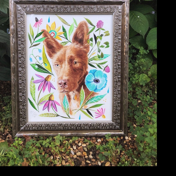 Chipmunk Art Print | Watercolor Painting | Nursery | Woodland Animal ...