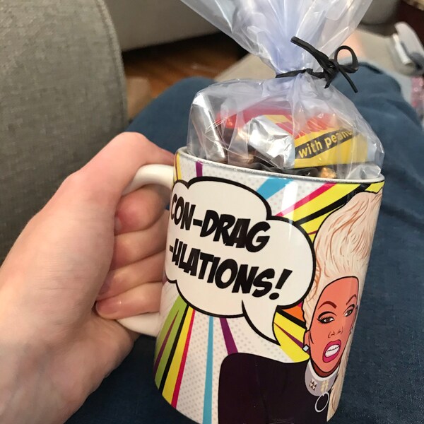 Rupaul's Drag Race, "con-drag-ulations!" Inspired Coffee Mug Gift - 11 ...