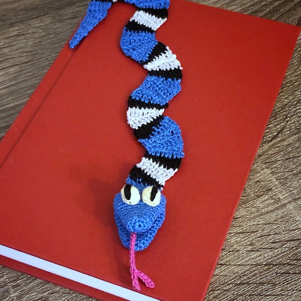 Snake Bookmark Crochet Pattern | Amigurumi PDF Pattern - Etsy