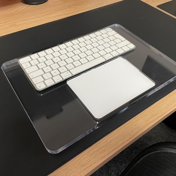 Apple Trackpad and Magic Keyboard Tray Pad, Wrist Rest, Hand Rest - Etsy