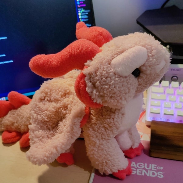 Wyvern & Dragon Chibi Plush Sewing Pattern .pdf Tutorial - Etsy