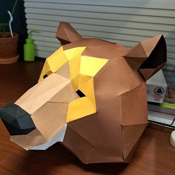 Rooster Mask DIY, Papercraft Chicken Mask Printable Template for ...