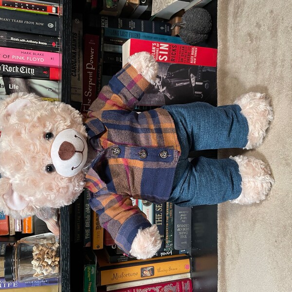 TEDDY BEAR SHIRT Pdf Pattern Fits 15-18 Inch Teddy Bears Such as Build ...