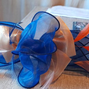 Crepe Fabric Wrap Around Puggaree Ribbon Hat Band for Millinery and Hat ...