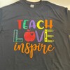 Teach Love Inspire SVG / Cut File / Cricut / Commercial Use ...