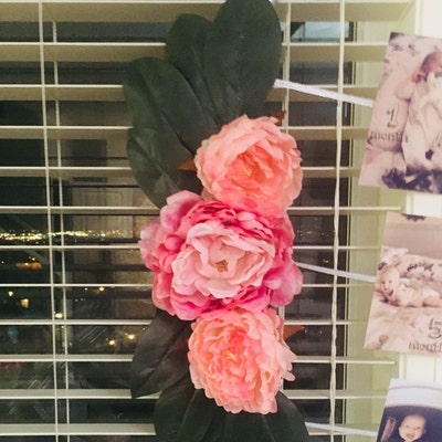 Peony Bombshell in Two Tone Pink 7 Inches Silk Flowers, Artificial ...